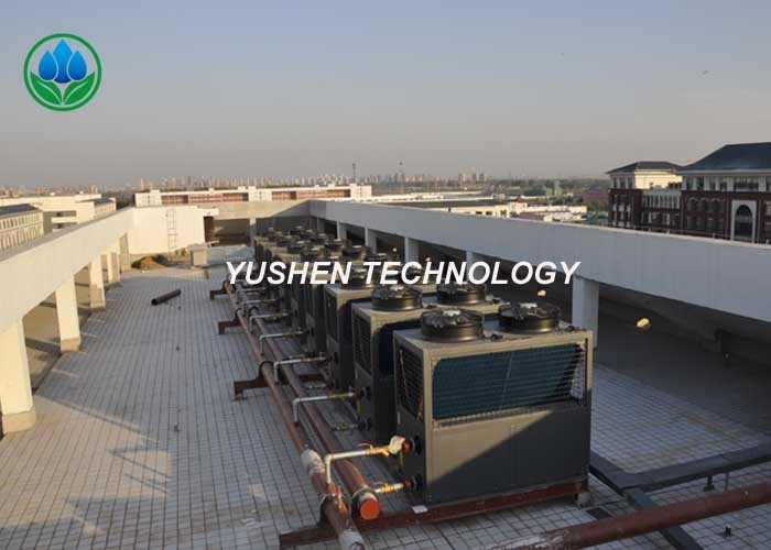 Water System Central Air Conditioner Heat Pump Two Joints Heating And Cooling