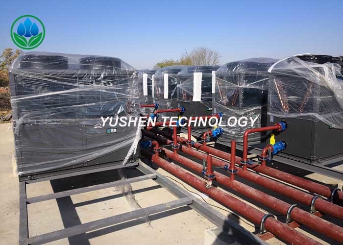 75 KW Air Source Heat Pump Central Heating Systems Easy Assembly