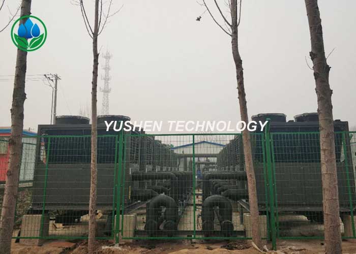 6000 Sqm Central Air Conditioner Heat Pump Apply To Rural Area Villages