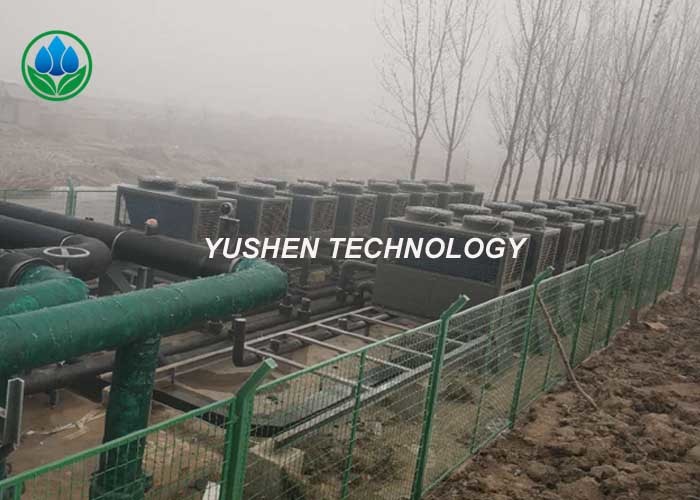 Energy Saving Central Greenhouse Heat Pump , Central Heating Machine
