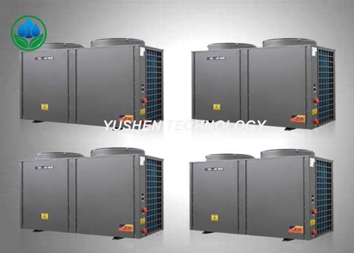Air Source Heat Pump Radiators 65 C Equipment 6 HP Compressor Capacity