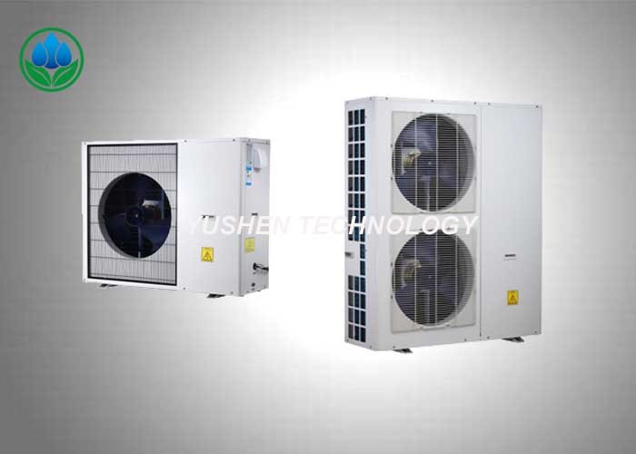 Household High Temperature Air Source Heat Pumps Side Air Blow 70 Kg