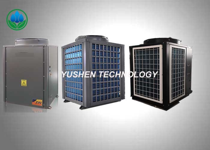 All Season 24 Hours High Temperature Air Source Heat Pumps Easy Installation