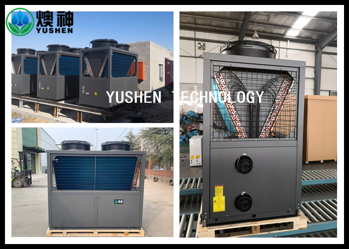Low Noise Heat Pump Heating And Cooling System Stainless Steel Heat Exchanger