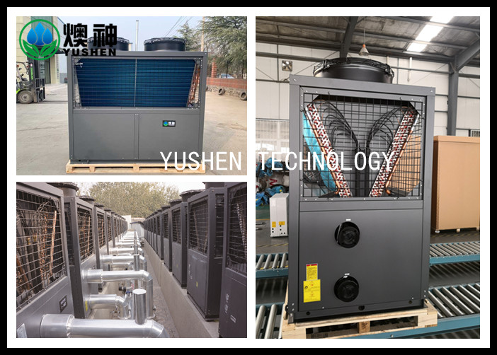 Energy Efficient Central Air Source Heat Pump With 30HP Compressor