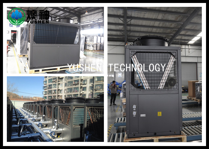 Silent Air Source Central Heating System / Green Home Air Source Heat Pump