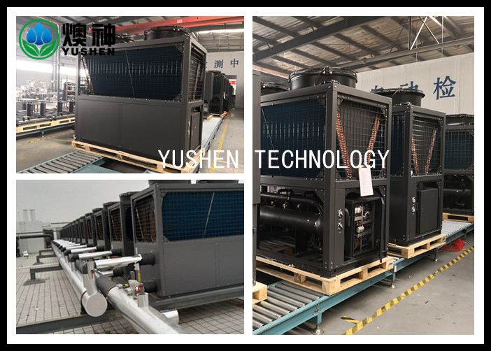 Low Noise Central Air Conditioner Heat Pump Cooling And Heating Function
