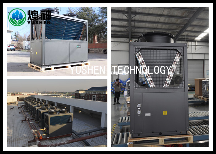 High Temp Heat Pump Air Conditioning Unit / Ashp Air Cooled Heat Pump