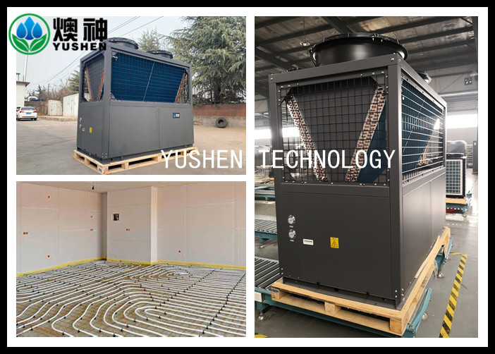 Green Indoor Air Source Heat Pump , Portable Heat Pump Heating Systems