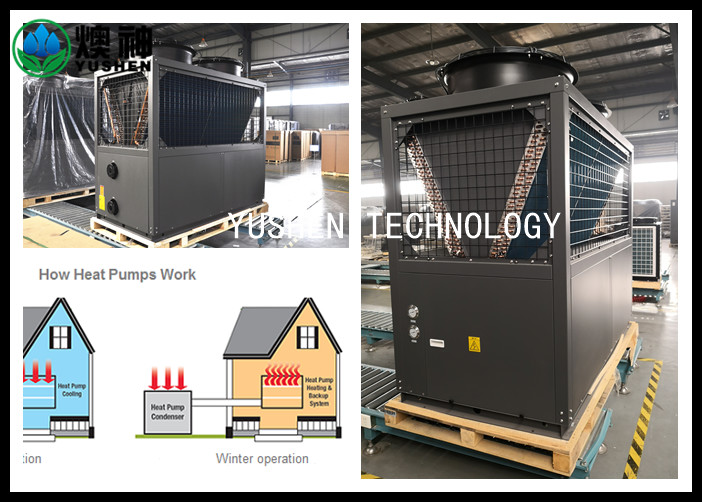 ASHP Radiant Floor Air Source Heat Pump / Most Efficient Air To Water Heat Pump