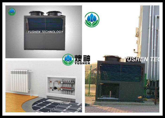 High Power Commercial Air Source Heat Pump With Jet Boost Compressor