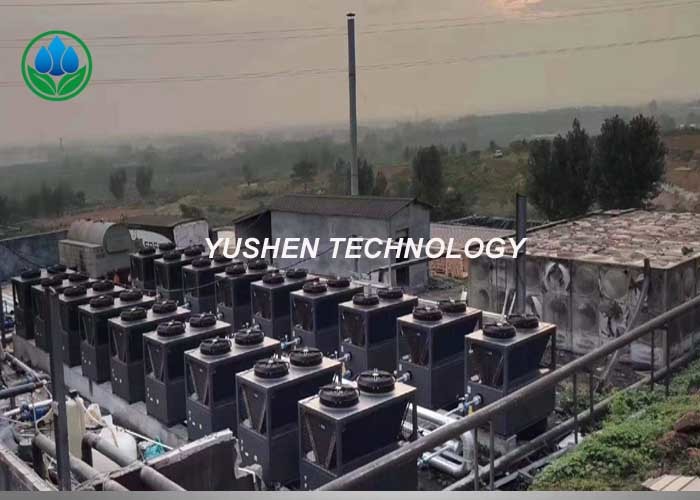 Low Noise Central Heating Pump For Large House , Ground Small Air Source Heat Pump