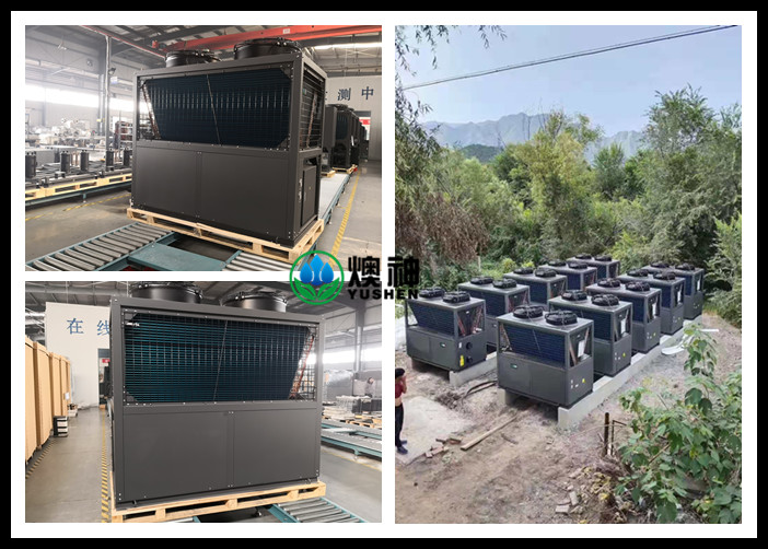 Efficient Air Source Heat Pump Central Heating System Intelligent Management