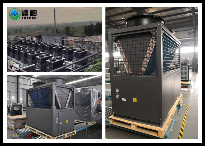 Low Noise Cold Climate Air Source Heat Pump Energy Saving Hot Water 9-60C