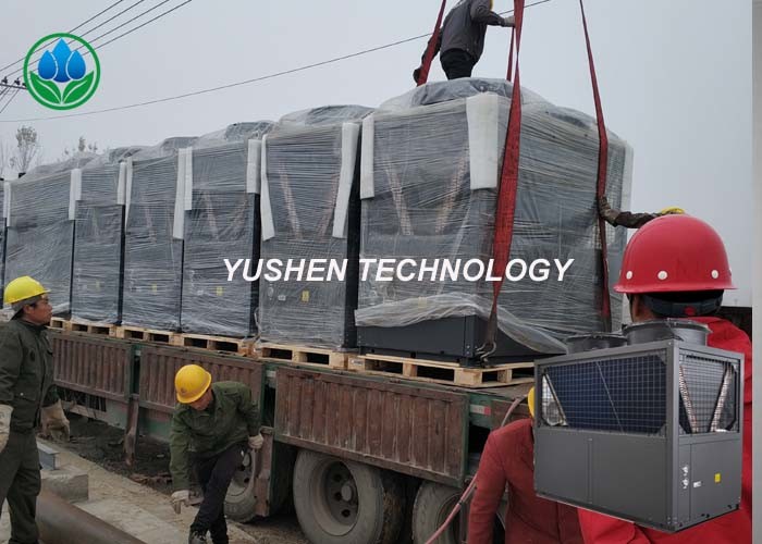 Low Noise Residential Air Source Heat Pump Heating And Cooling Function