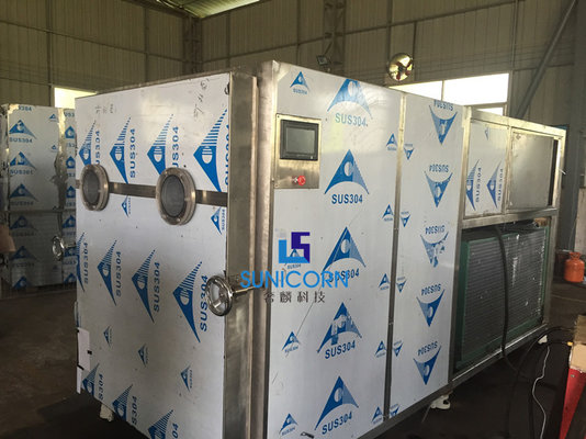 Vegetable Fruit Meat  Vacuum Freeze Dryer With 304 Stainless Steel Material