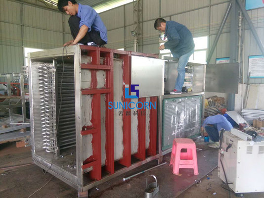 Industrial Freeze Drying Equipment Vacuum Refrigeration System 2800kg Weight