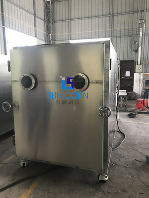 Stainless Steel Vacuum Freeze Dryer Air Cooled With PLC Control System