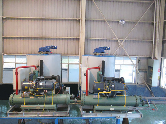 CE Approved Flake Style Ice Machine 25T Daily Output Industrial Kitchen Equipment
