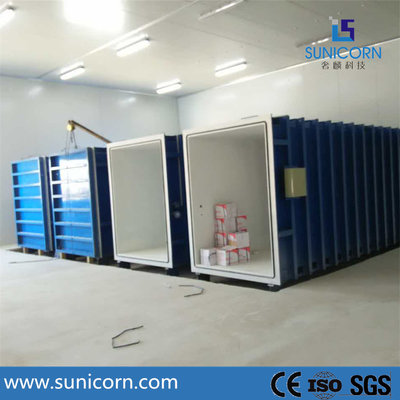 1-24 Pallets Vacuum Cooling Of Fruits And Vegetables , R404a Refrigerant Vacuum Freezer