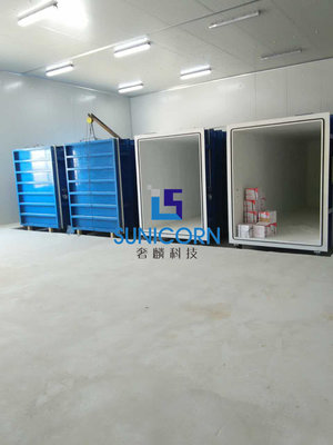 Fruit / Vegetable Fast Cooler With Vacuum Cooling , 5 Pallet Freezing Technology Food Preservation