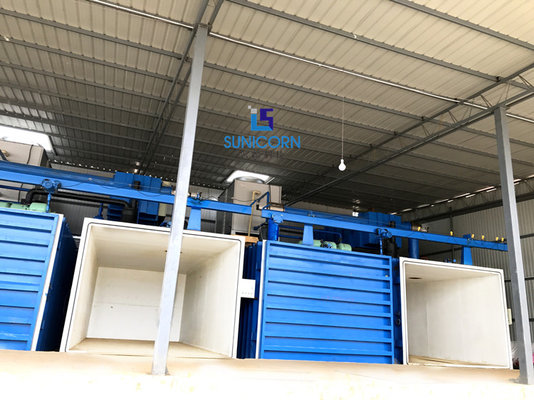 Commercial Field Vegetable Vacuum Cooler Modern Facility Low Temperature