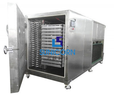 High Automation Level Vacuum Freeze Dryer No Shrinkage For Sea Cucumber