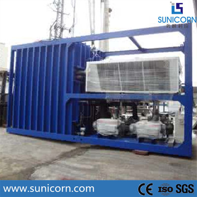 25Kw R404a Refrigerant Vacuum Cooler Steel Chamber Material For Leafy Vegetable