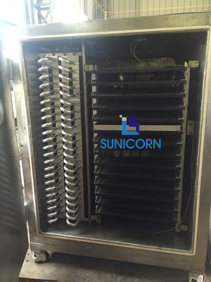 Vacuum System Commercial Food Freeze Dryer , Industrial Freeze Drying Machine