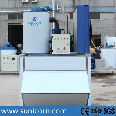 Convenient Operation Flake Ice Machine For Food Long Distance Transport