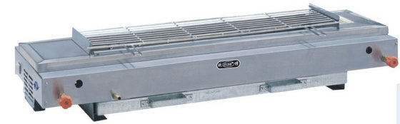 China Manual Control Butane Gas Cooking Grills Customized 1100 X 385 X 240 MM supplier