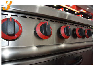 Easy Operating Industrial Gas Electric Oven , Gas Cooktop With Electric Oven supplier
