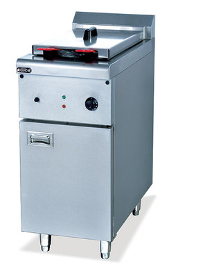 Table Top Fast Food Residential / Restaurant Style Deep Fryer 800 X 800 X 1100 MM supplier