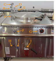 Big Capacity High Temperature Deep Fryer For Canteen Banquet Central Kitchen supplier