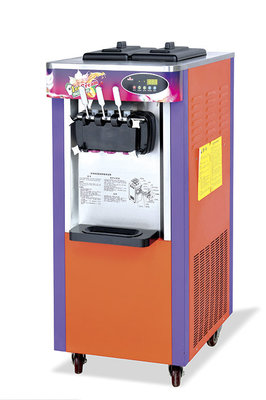 2+1 Mixed Flavors 1800W Industrial Ice Cream Making Machine For Restaurant / Hotel supplier