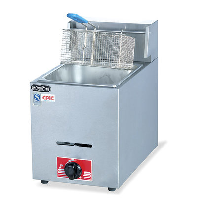 2 Tanks 4 Basket Electric Deep Fryer Commercial With Computer Control Panel supplier