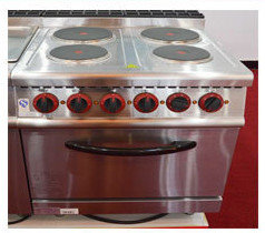 Stainless Steel Kitchen Commercial Baking Ovens , Industrial Bakery Ovens With Cabinet supplier