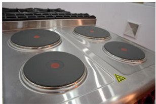 Countertop Commercial Stainless Steel Electric Stove Heavy Duty Long Life Time supplier