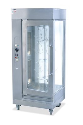 Low Noise Home Bbq Countertop Rotisserie Oven Energy Saving With Visible Heatproof Glasses supplier