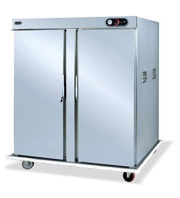 Popular Catering Food Warmer Cabinet Silver Color For Hotel / Restaurant supplier