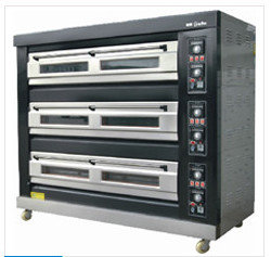 Stainless Steel Bread / Pizza Oven Electric Commercial For Pasta Pastry Foods supplier