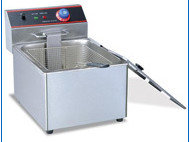 High Performance Countertop LPG Gas Deep Fryers For The Home / Restaurant supplier