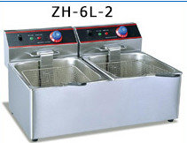 Oil Outlet Large Electric Deep Fryer Machine , Stainless Steel Deep Fat Fryer supplier