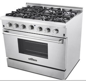 Professional 3 Burners Stove Top Gas Electric Oven With  2 Halogen Lights supplier