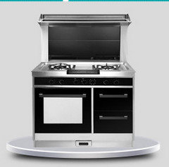 Freestanding Combination Gas Electric Oven , Gas Cooktop Electric Oven supplier