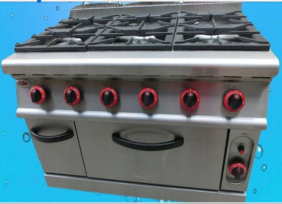 Commercial Convection Fan Gas Electric Oven With 2 Halogen Lights / Adjustable Legs supplier