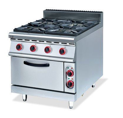 Professional Convection Gas Electric Oven With Black Porcelain Drip Pan supplier