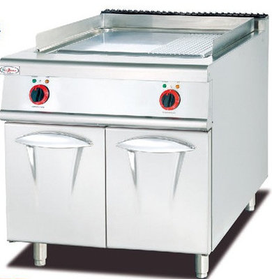 Frytop Induction Cast Iron Commercial Electric Griddle Dismountable Oil Colle supplier