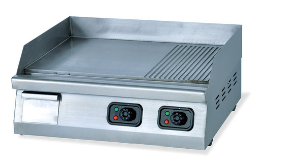 Professional Kitchen Commercial Electric Griddle , Stainless Steel Griddle Electric supplier