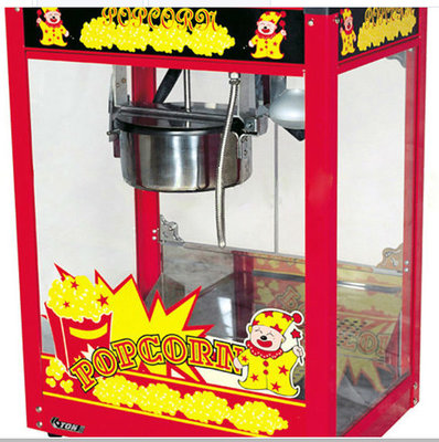 Unique Small Gas Popcorn Maker Industrial 220V 50Hz With Switch Control supplier